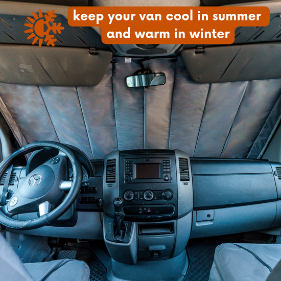 Mercedes Sprinter Window Cover - Sliding Door Window (Bare Metal ...