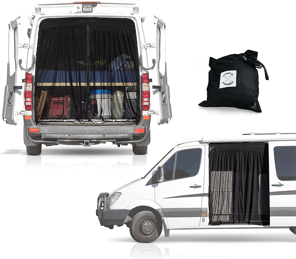 Van Bug Screens Bundle for Mercedes Sprinter and Ford Transit Standard ...